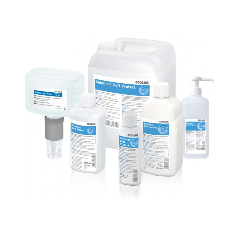 Ecolab Skinman Soft Protect 24 x 500 ml, CHF 291.60