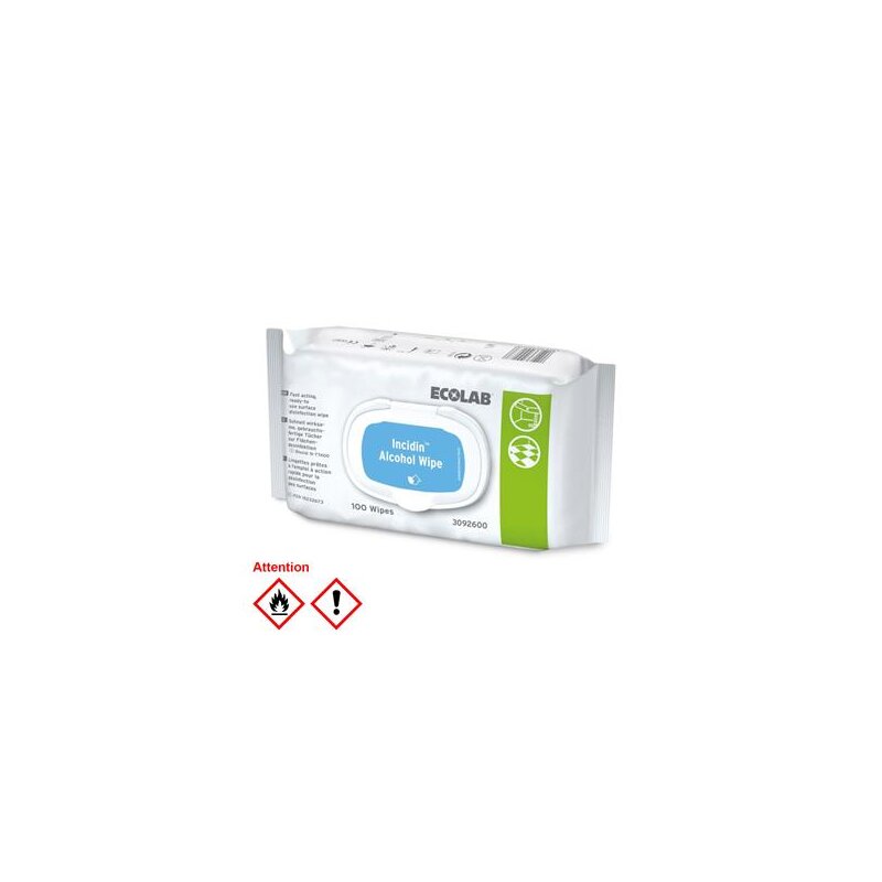 ECOLAB INCIDIN Alcohol Wipes 6x100 Tücher, CHF 108.00